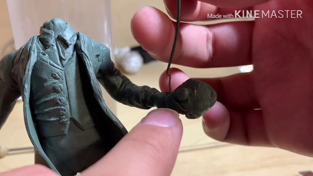 Making the Joker from polymer clay! - YouTube