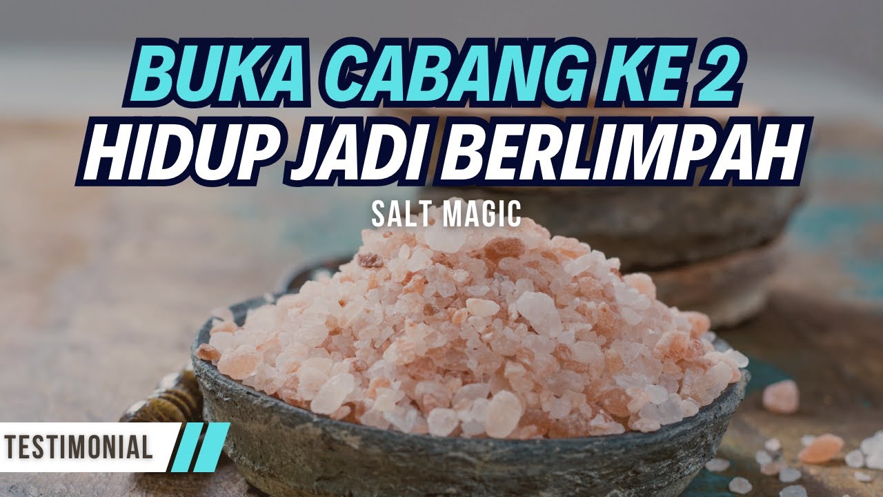 Salt Magic; Menetralkan Energi Negatif, Rezeki Jadi Melimpah - YouTube