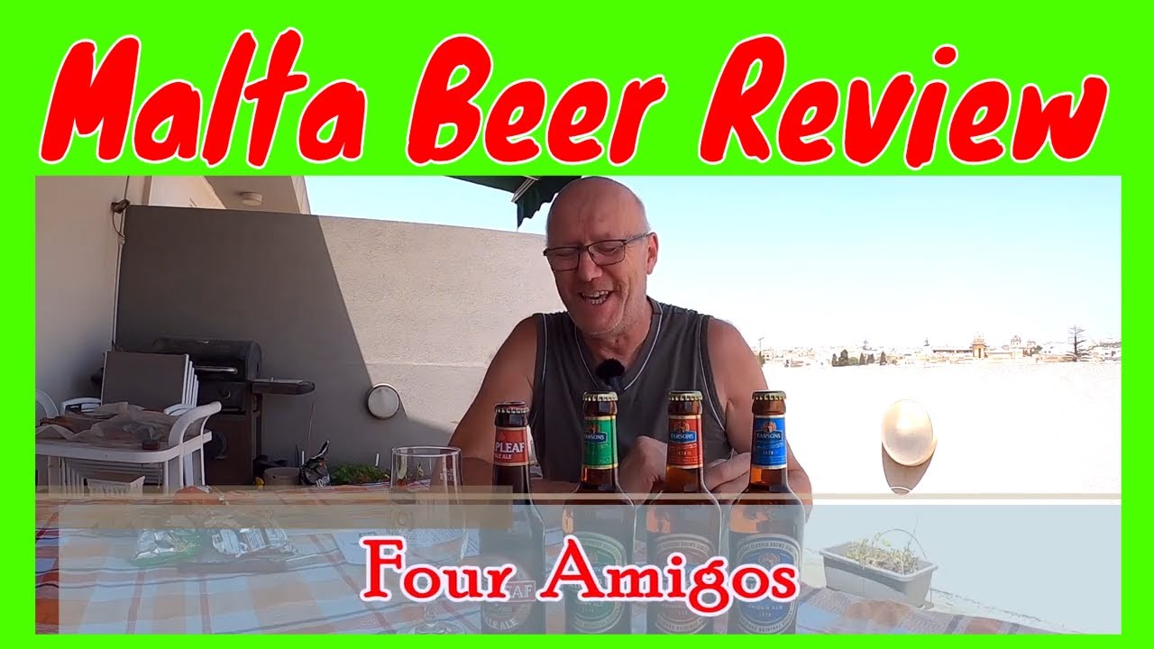 Maltese Beer Review " The Four Ales " - YouTube