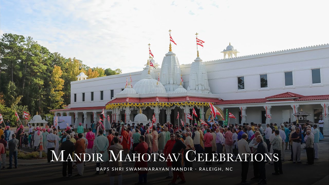 Mandir Mahotsav Celebrations, Raleigh, NC - YouTube