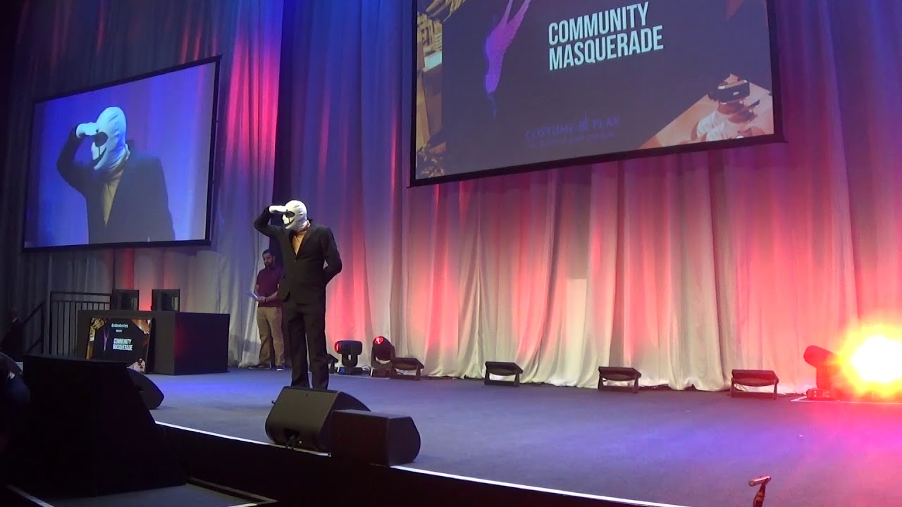 Insomnia Community Cosplay Masquerade - Entry 20 - W.D Gaster - YouTube