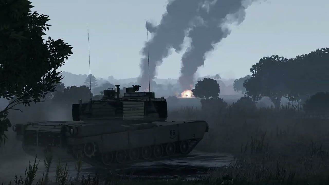 15 MINUTES AGO! Russia ambushes a M1A2 ABRAMS tank convoy on its way to ...