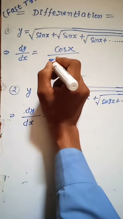 differentiation by super fast trick of infinity function - YouTube