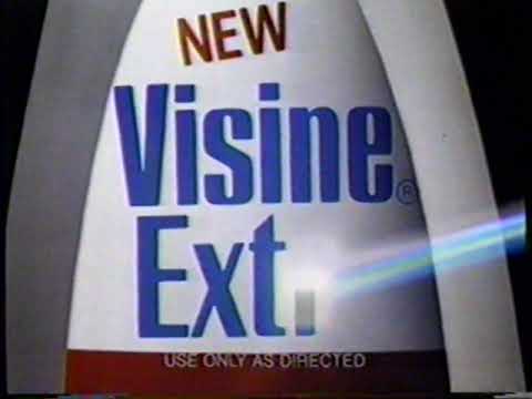 1989 New Visine Extra \
