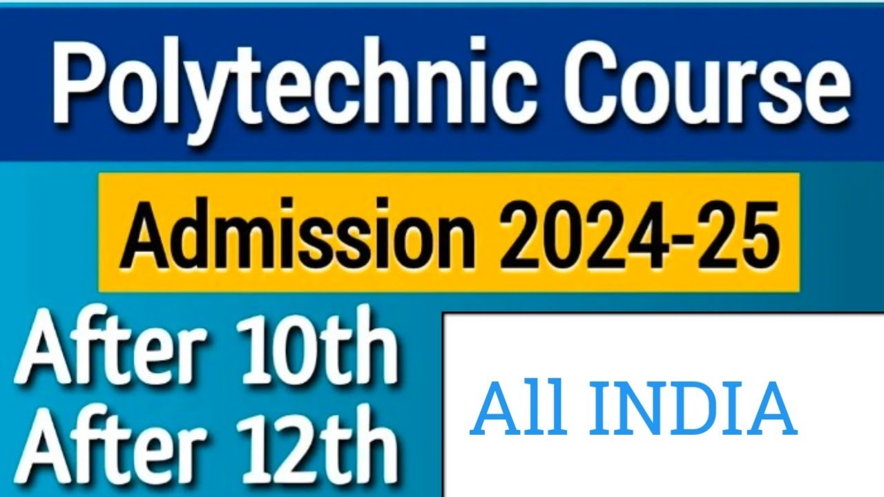 Polytechnic Diploma Courses admission 2025 | DSEU diploma courses ...