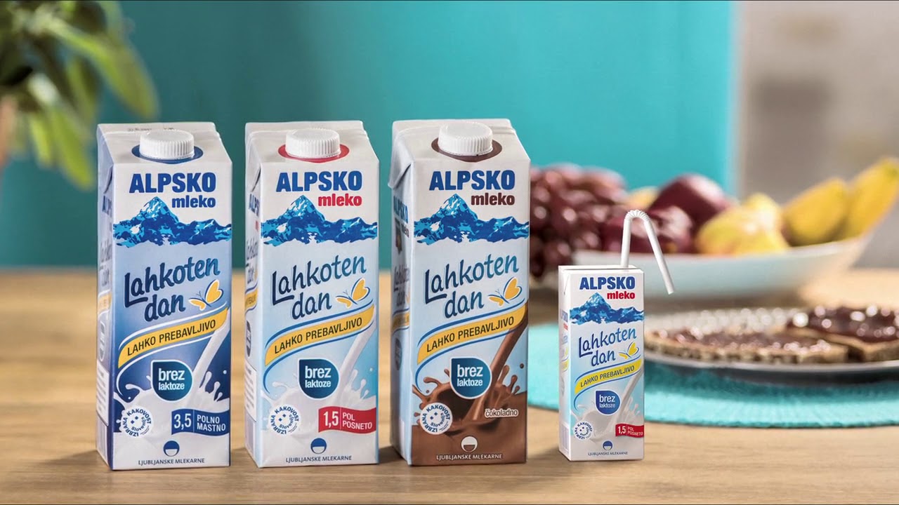 Alpsko mleko Lahkoten dan - YouTube