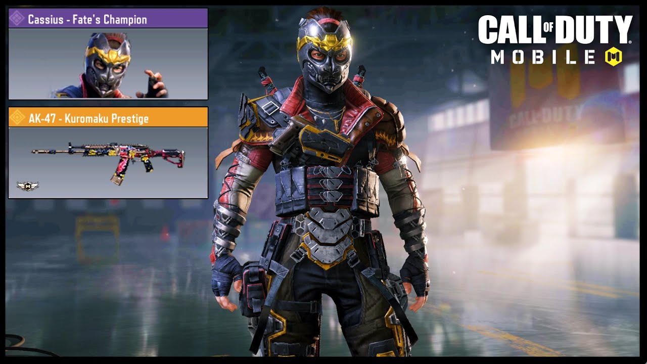 *NEW* CASSIUS FATES CHAMPION GAMEPLAY COD MOBILE - YouTube