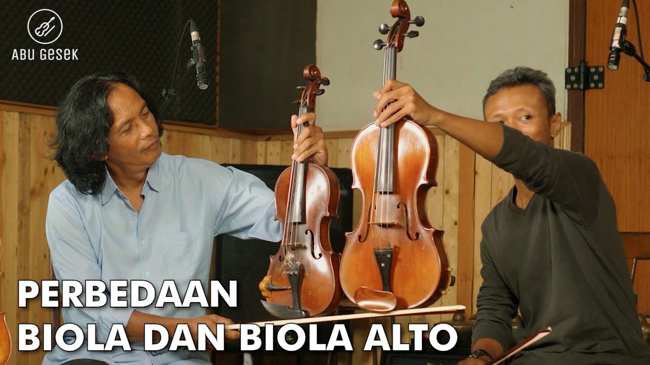Perbedaan Biola dan Biola Alto - YouTube
