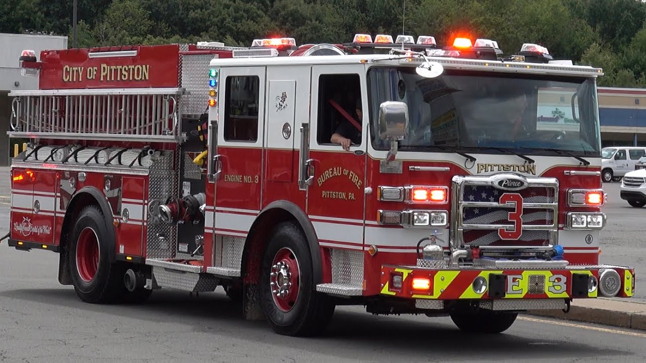 Pittston Township Fire Department Picnic Parade 2024 - YouTube