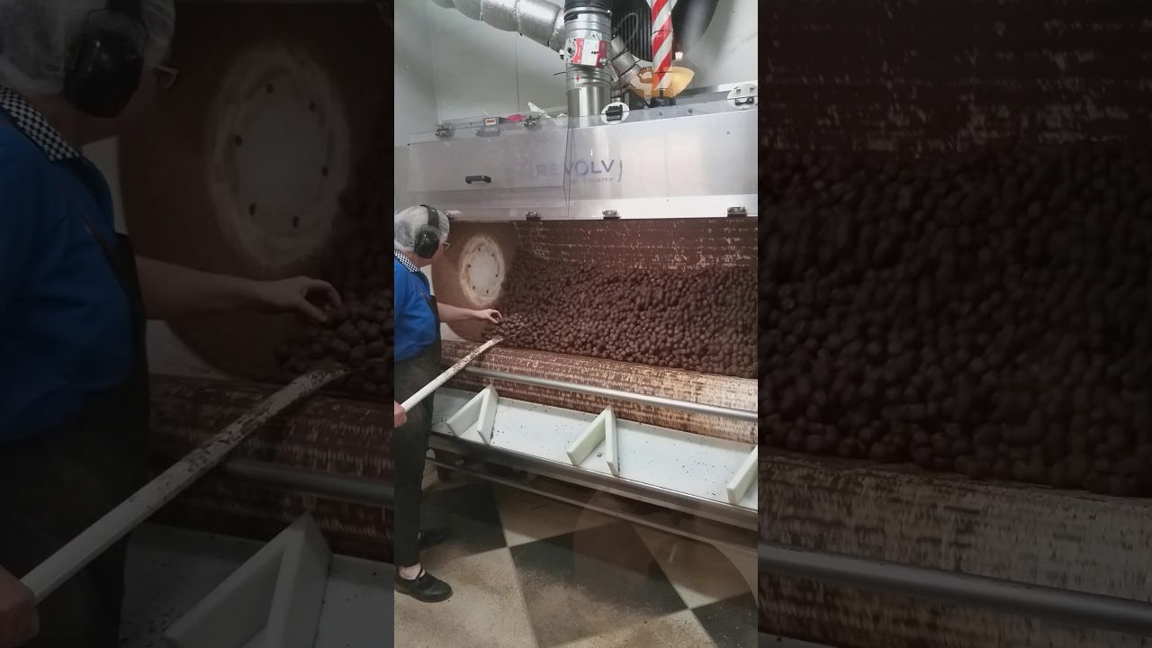 Chocolate Ball Making Machine - YouTube