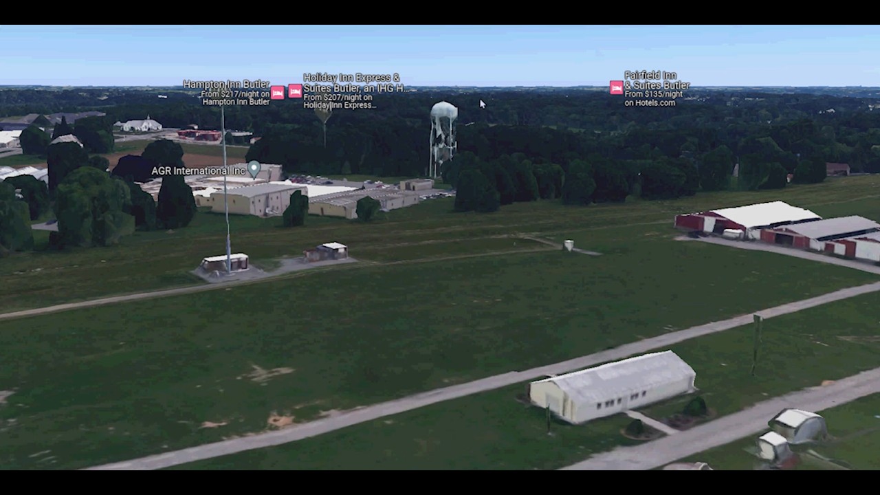 Trump Rally Shooting Location 3D View - YouTube