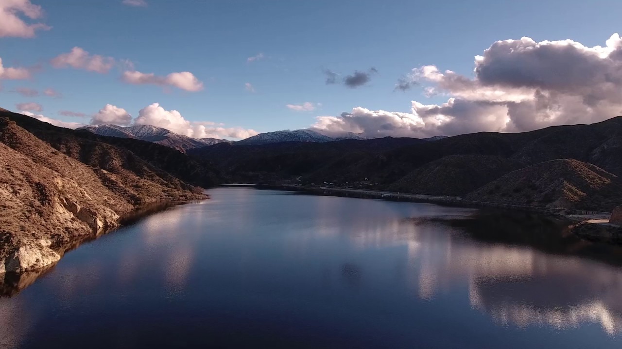 Visit to Littlerock Dam, Ca. after the rain - YouTube