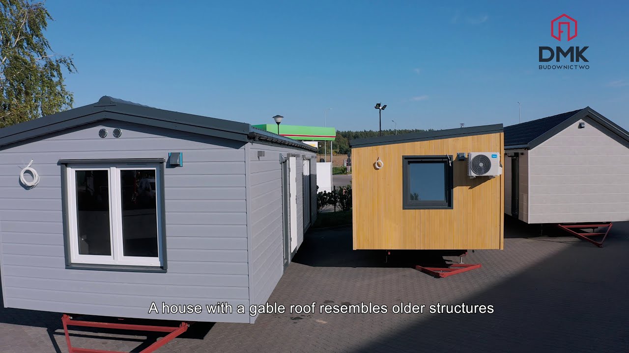 DMK Budownictwo- Rodzaje dachów w domach mobilnych/ Mobile homes ...