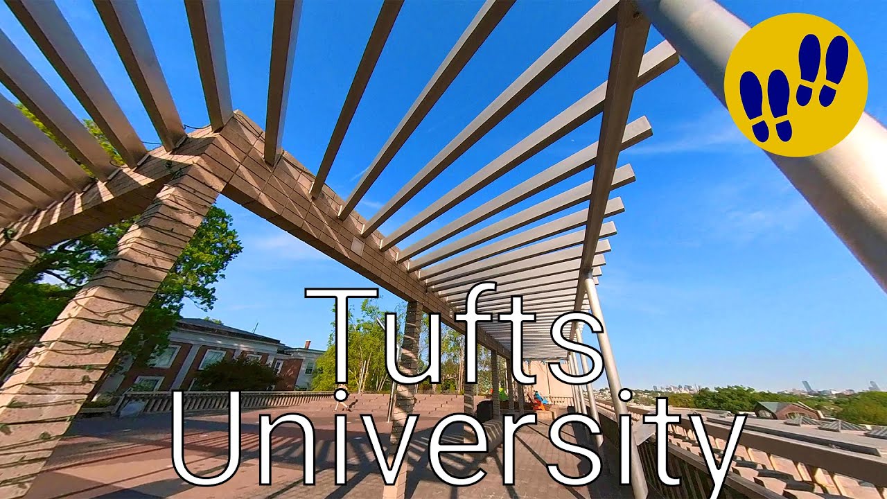 Tufts University Sunny Evening in Somerville - Walking Tour HD - YouTube