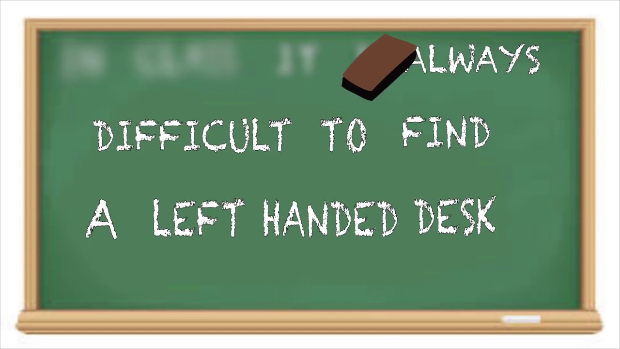 The 5 Annoying Things About Being Left Handed - YouTube