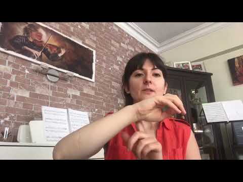 Hafta 5 Violin Yay(Arşe) Tutuş ve Kuvvetlendirme Egzersizleri