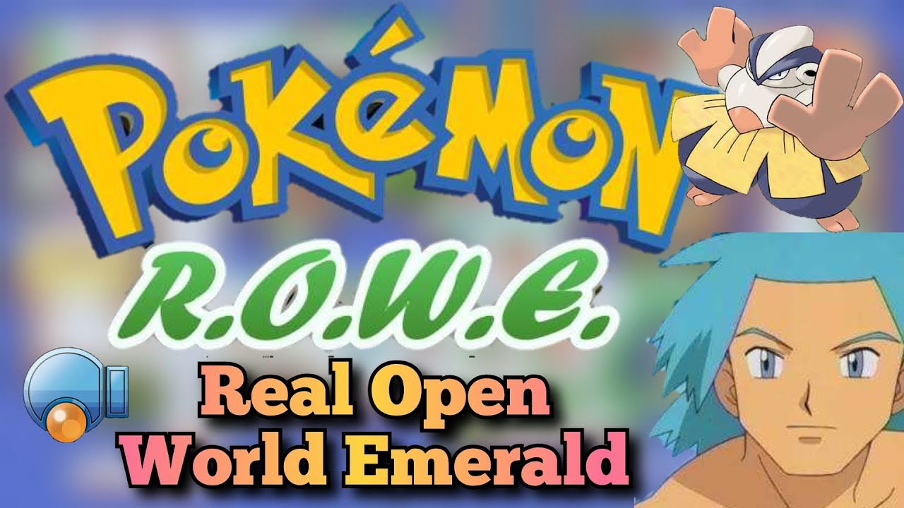 Pokemon ROWE Gym #3 Brawly - YouTube