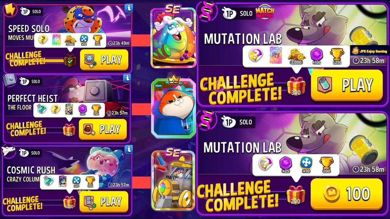 5 Solo/ Mutation Lab 300&200DNA/ Moves Multiplier/ The Floor Is Lava ...