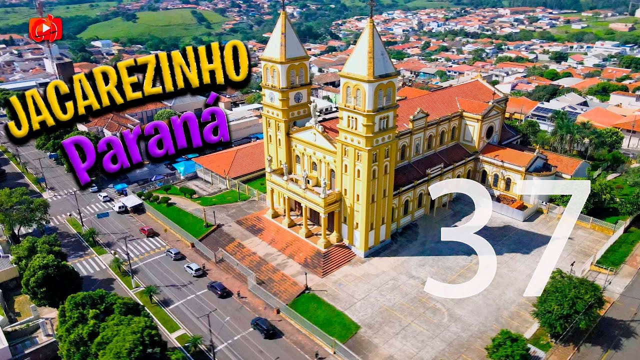 JACAREZINHO uma das mais BELAS cidades do PARANÁ [37º] ‹ Célio Isaias ...