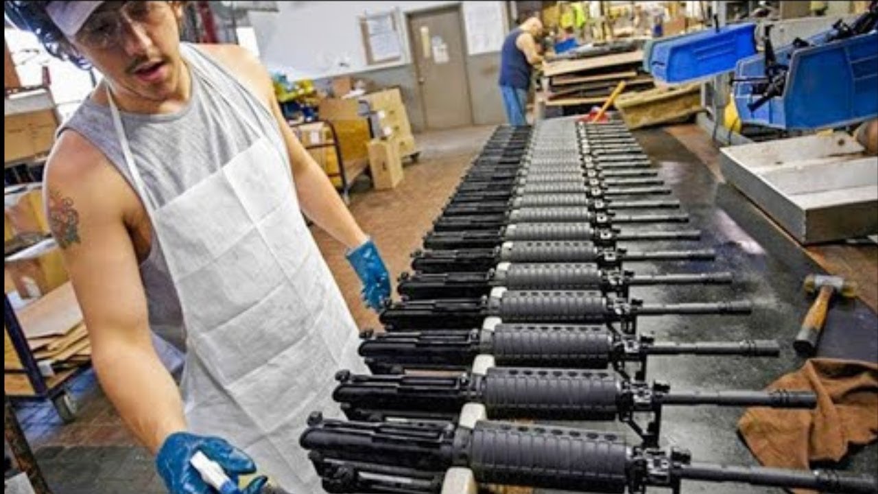 Your mind will fly when you see this powerful factory gun machine ...