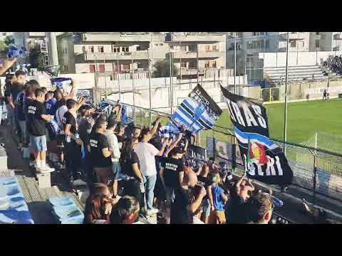 2023/24 (01) MARTINA - MANFREDONIA 2-0 (IL NUOVO INNO BIANCOAZZURRO) - YouTube