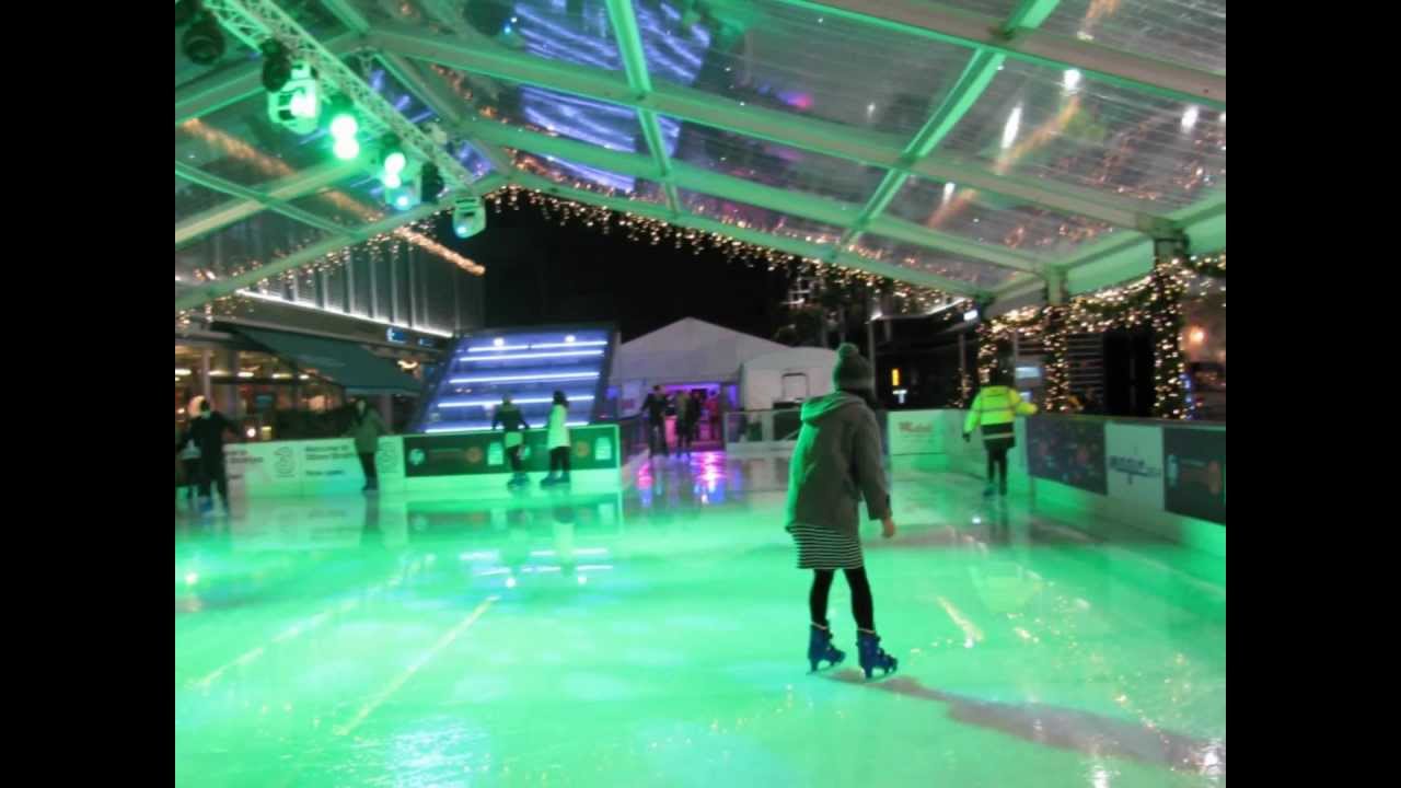 Westfield Stratford Ice Skating - YouTube