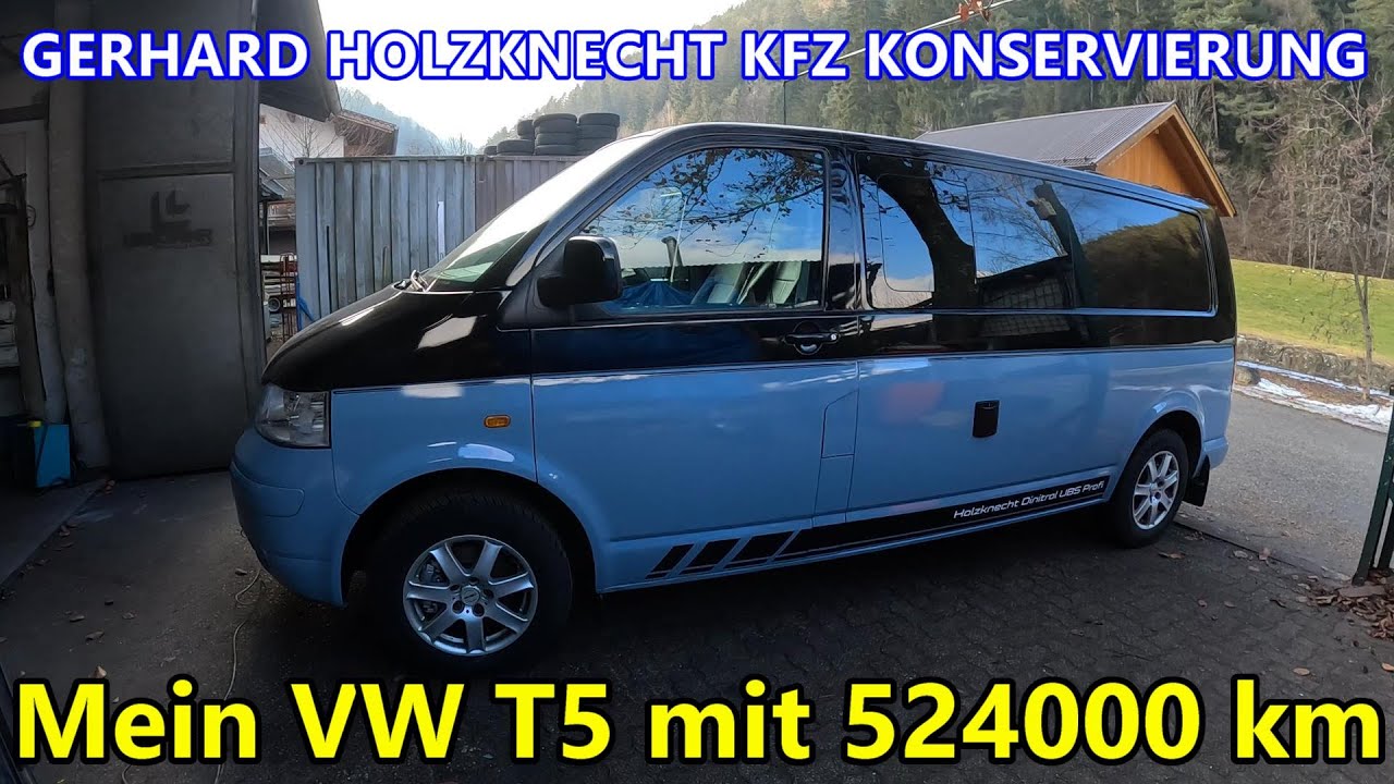 VW T5 Bj 2006 mit 524000 Kilometer - YouTube