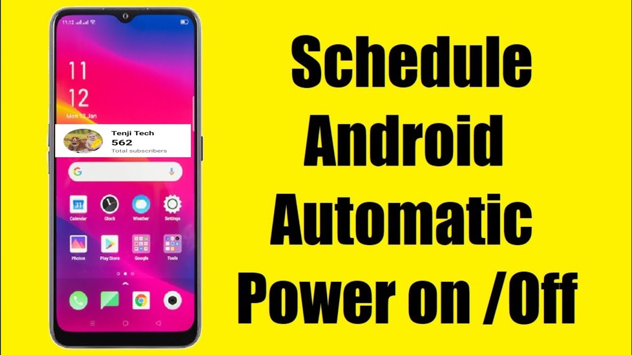 Mobile automatic switch off/on kese kare How to switch off my mobile ...