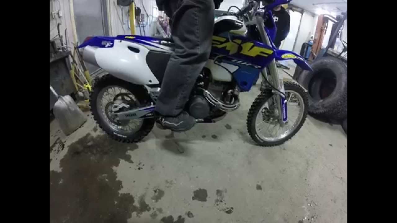 2000 Yamaha WR400F - YouTube