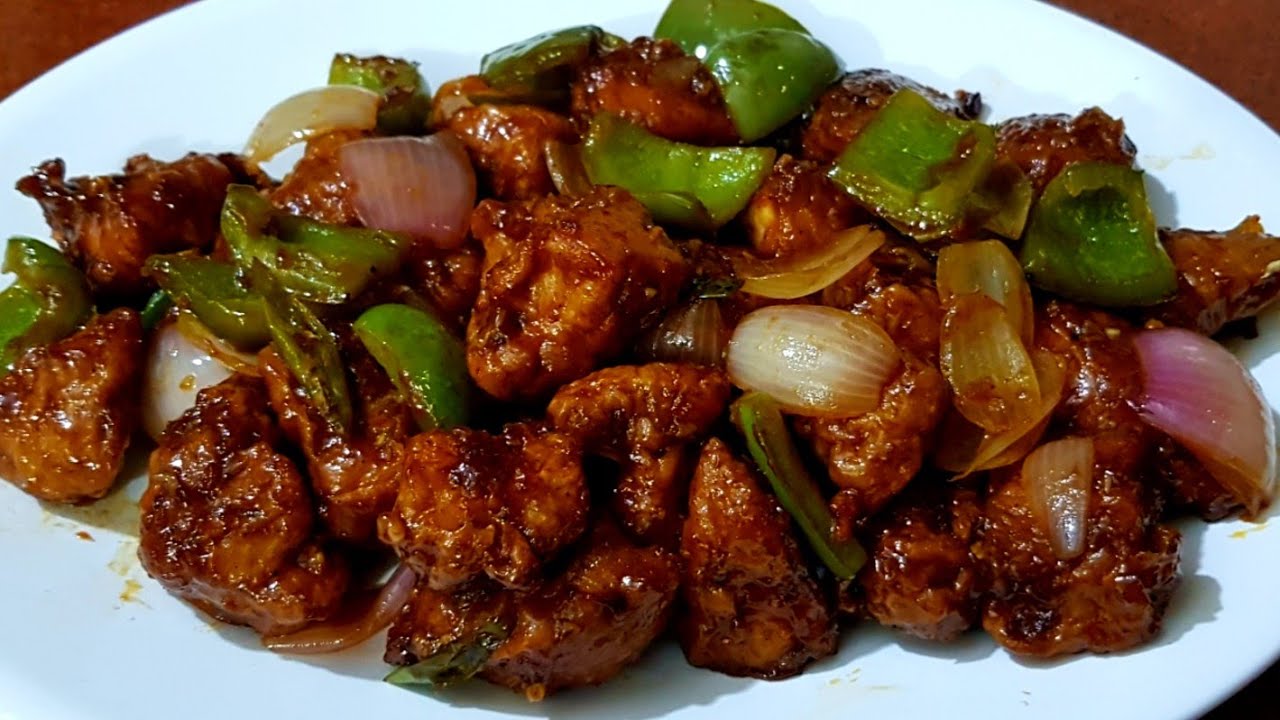 Chilli Chicken Recipe in 5 Min at Home| रेस्टोरेंट वाला चिल्ली चिकन घर ...