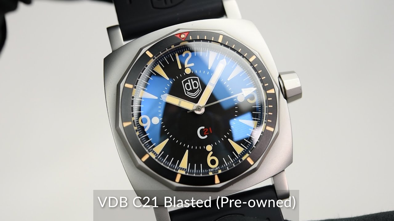 VDB C21 Blasted (Pre-owned) - YouTube