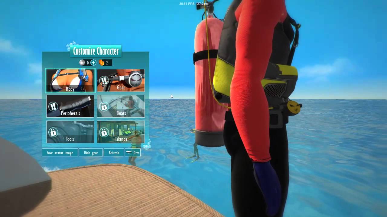 World of Diving PC - Jogabilidade (gameplay) - YouTube