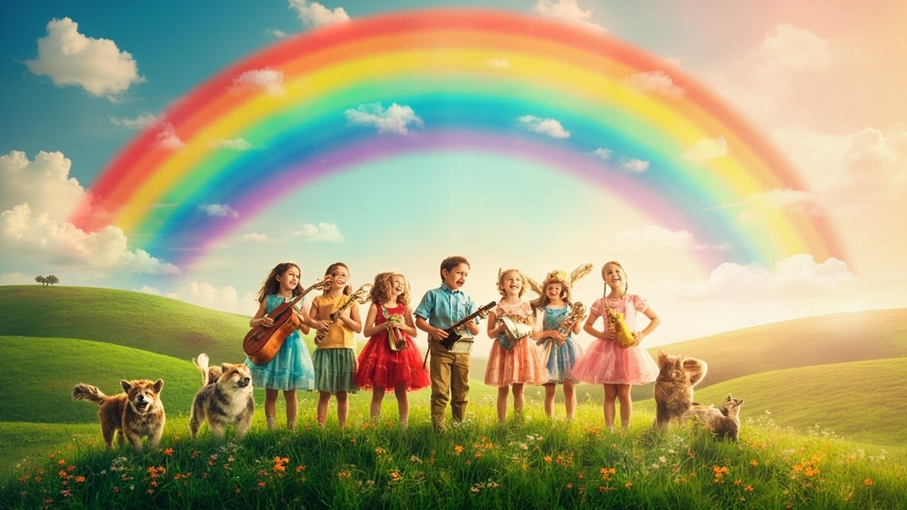 The Rainbow Song | Learn Colors with Fun and Music – A Colorful ...