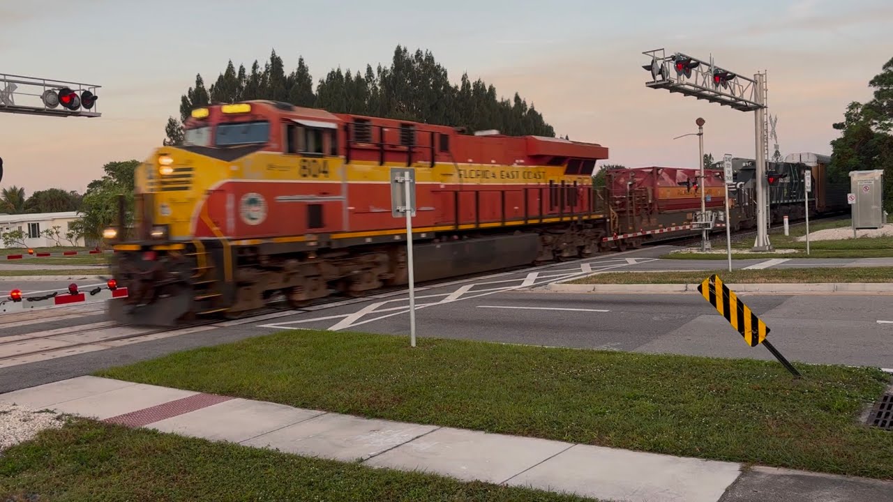 FEC TRAIN 101 @ 6:44am 11-12-24 - YouTube