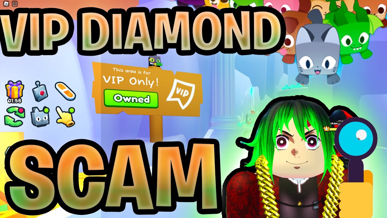 🚨 VIP DIAMOND Scam in Pet Simulator 99! 🔍💎 - YouTube