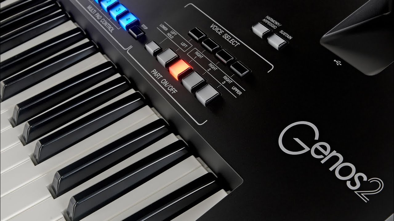 (NEW KEYBOARD) YAMAHA GENOS 2 @mehdimusic6000 - YouTube
