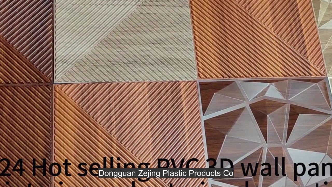 luxury Indoor PVC Material wall panel silver Wall 3d Panel for ...