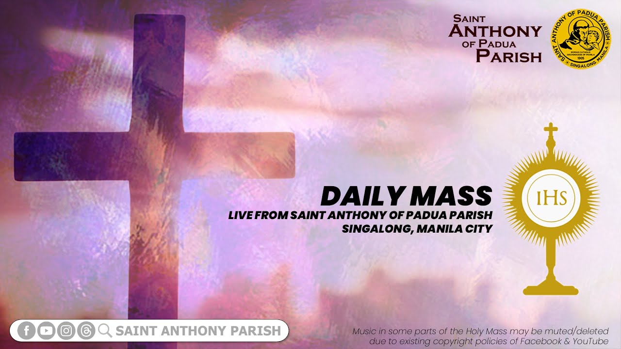 Saturday of the 4th Week of Lent | 7:30 AM Holy Mass | March 16, 2024 ...