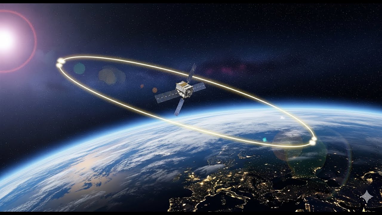 Highly Elliptical Orbit Satellite HEO Explained In Hindi - YouTube