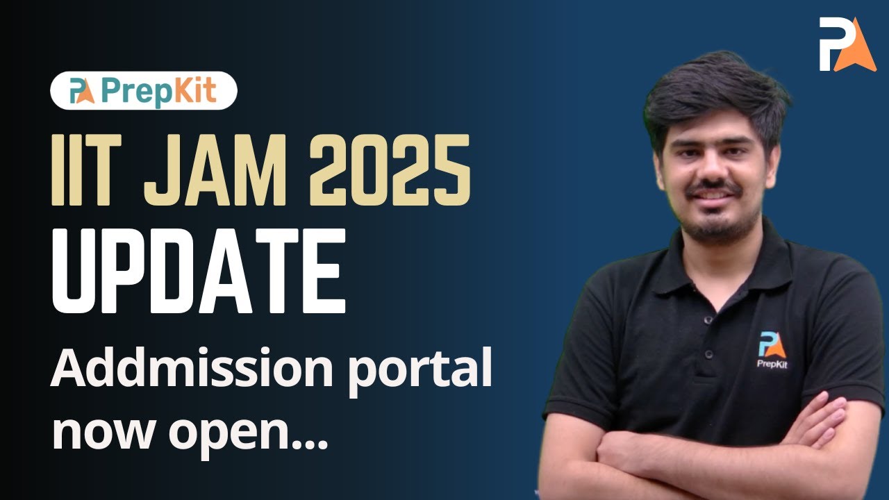 IIT JAM 2025 Admission Portal now open | Declaration form | IIT JAM ...