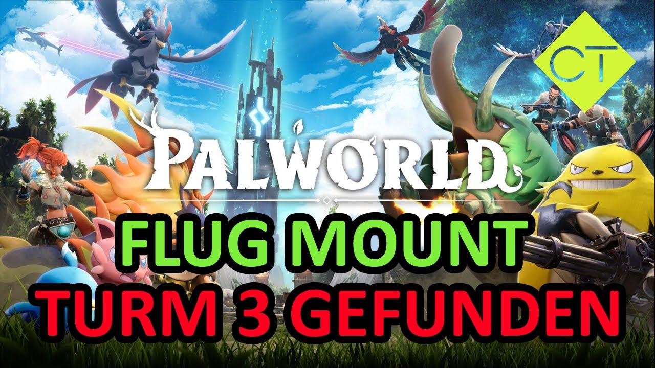 Palworld Tag 9 - Flug Mount bekommen, Turm 3 finden und leveln (Uncut ...
