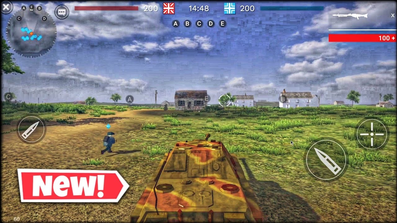 Polyfield 0.7 - First Look at Tanks & New UI! - YouTube