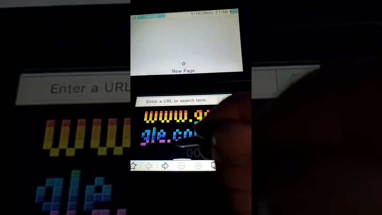 Nintendo 3DS Internet Browser secret games
