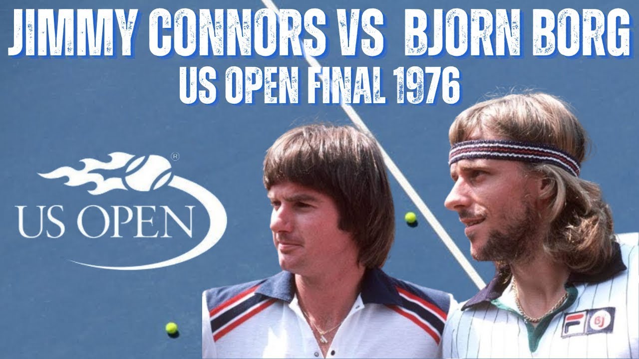 1976 U. S. Open Final - Jimmy Connors v Bjorn Borg Part 1 - YouTube