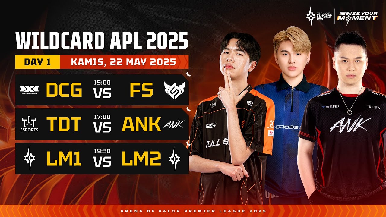 Wildcard APL 2025 Day 1 | Garena AOV Indonesia - YouTube