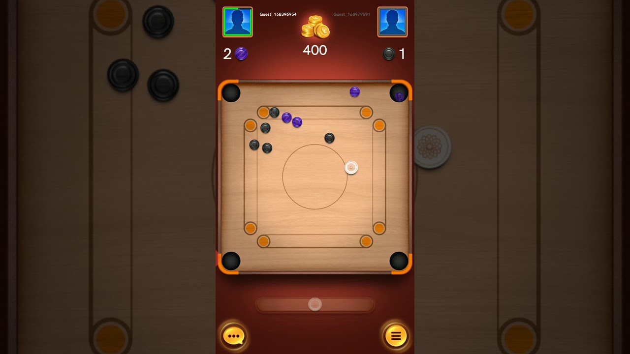Carrom disc pool game - YouTube