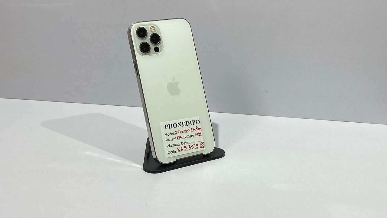 Apple iPhone 12 Pro 256GB Silver Battery Health- 89% Good Condition ...