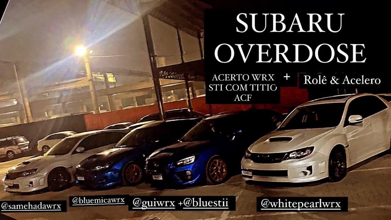 Subaru WRX STi raptor eyes acertando no dinamômetro do ACF + Evento ...