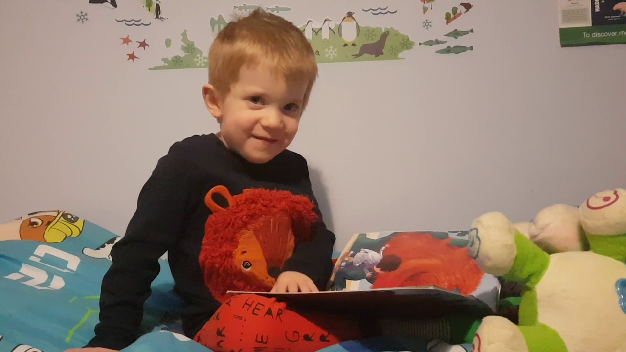 T reads Monstersaurus by Claire Freedman and Ben Cort! - YouTube