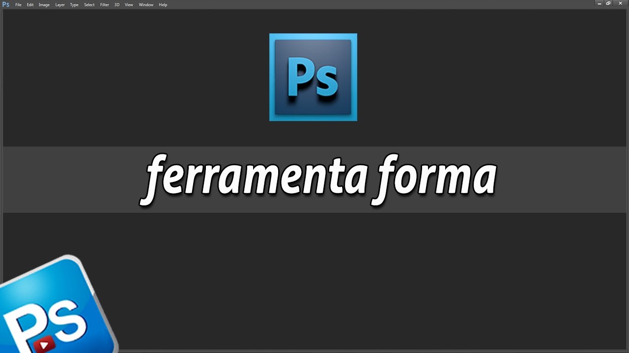 Ferramenta Forma - (Shape Tool) | ferramenta photoshop - YouTube